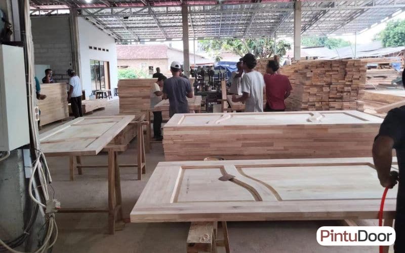 Wooden Door Manufacturer in Indonesia - PintuDoor